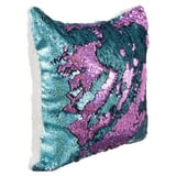 Mainstays Holographic Reversible Sequins Sparkle Pillow - Walmart.com