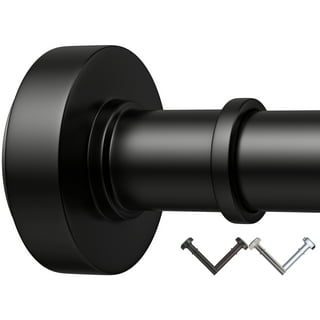 72 in. Twist Tight Finial Shower Curtain Rod in Chrome - Walmart.com