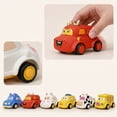 1 Piece Mini Pull – 2026 New Cartoon Animal Friction Car Toys, Soft ...