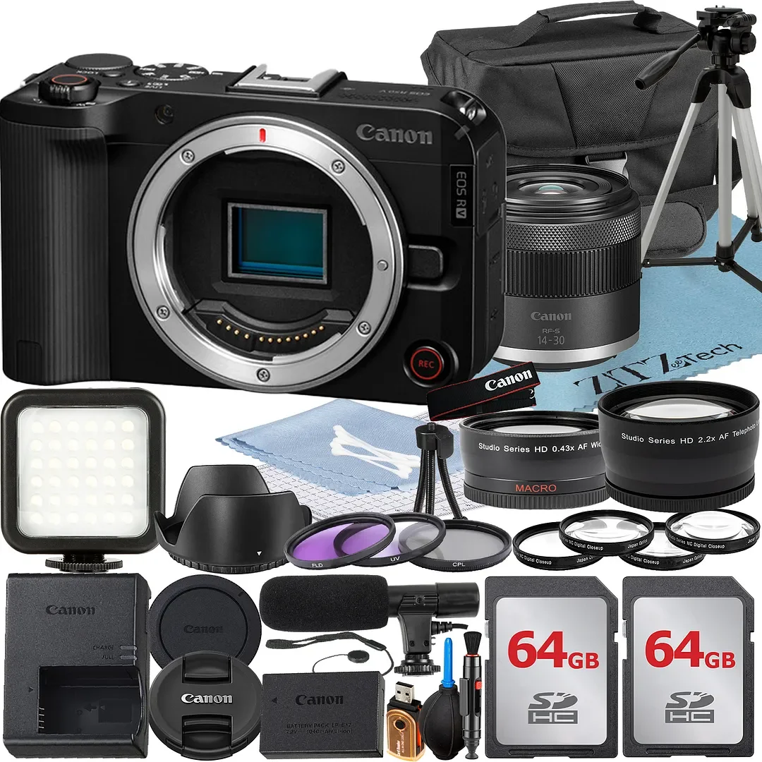Click here for Canon Eos R50 V Mirrorless Camera With 14-30mm Len... prices
