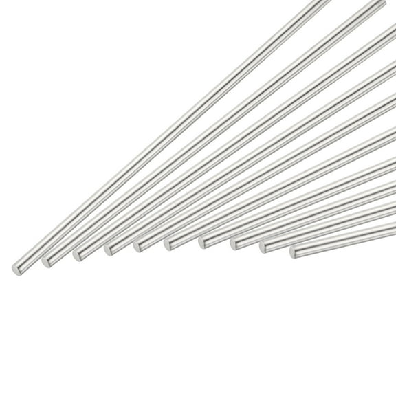 1pcs Brass Rods 1/8" x 10" Brass Solid Round Stock Lathe Bar for Knife ...