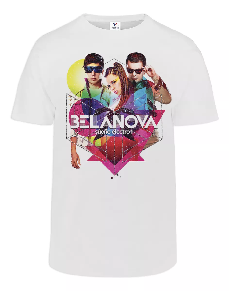 Playeras Belanova Full Color - 12 Modelos Disponibles Aquí | Bodega ...