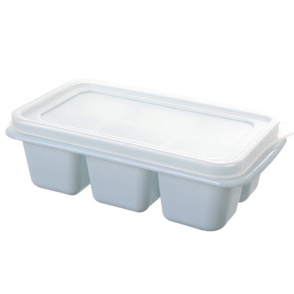 Mini Ice Cube Trays for Freezer with Easy-Release Silicone Bottom ...