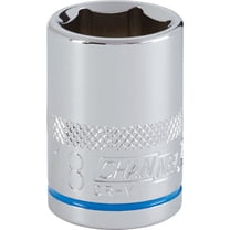 Channellock 1/2" Drive 15 mm 12-Point Deep Metric Socket — Residential ...