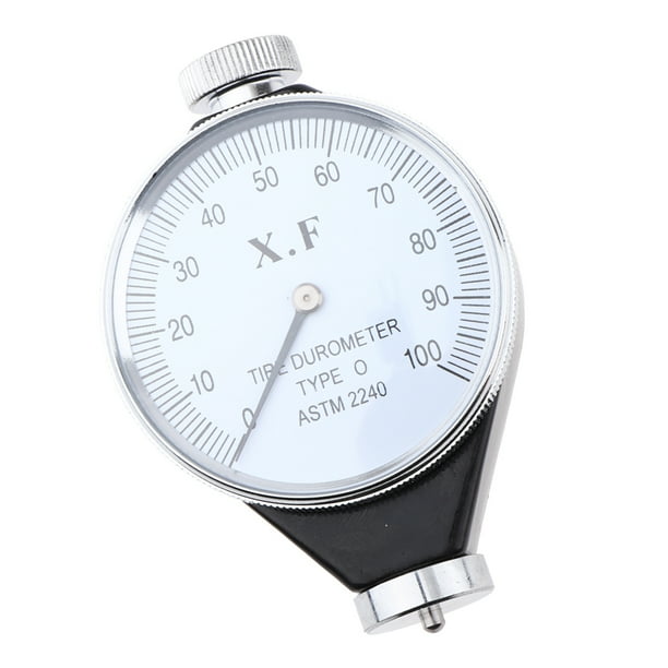 Maytalsory Silicone Rubber Durometer Gauge Shore Hardness Tester 0-100 ...