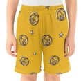 BZSMCE Adjustable Drawstring Casual Shorts With Peace Symbol Star ...