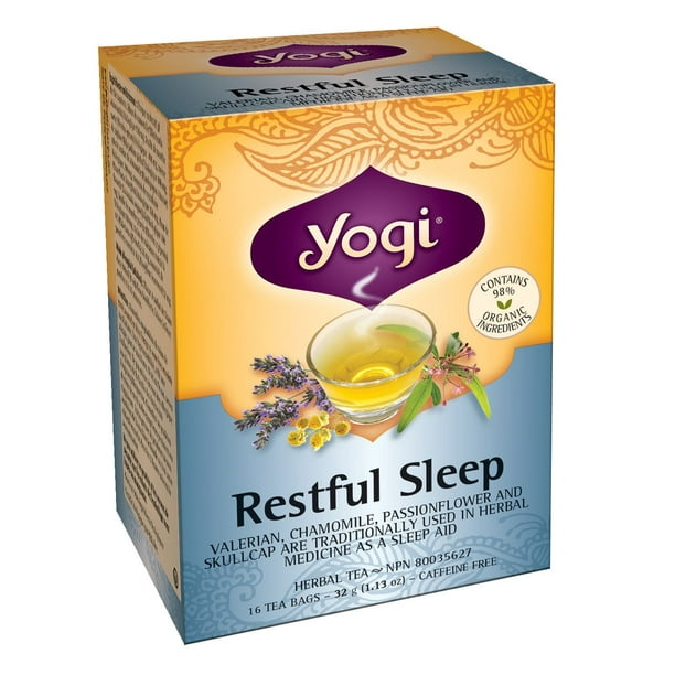 Yogi Teas - Restful Sleep Herbal Tea - 16 Bags 32 g - Walmart.ca
