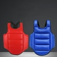 Boxing Body Protector Reversible, Boxing Chest Guard Kickboxing MMA ...