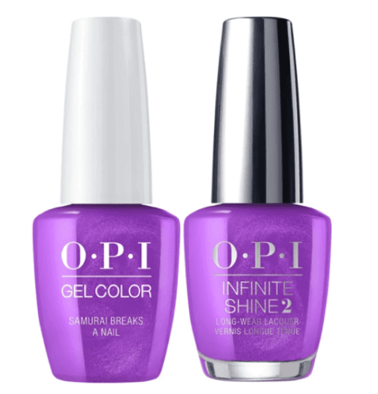 OPI Nail GelColor + Infinite Shine Polish Tokyo Combo 2 ct - Samurai ...