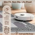 Design&I 3'x5' Washable Area Rug Low Profile & Durable Daily Traffic ...