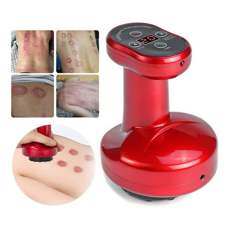 Wweixi Electric Cupping Massage Guasha Suction Scraping Massager Body ...