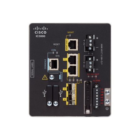 Cisco IC3000 Industrial Compute Gateway - Gateway - GigE - DC power ...