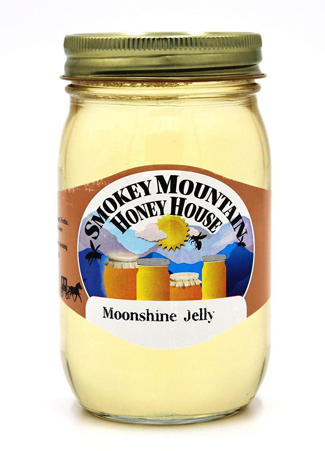 Smokey Mountain Honey House Moonshine Jelly - Gourmet Spread Made in ...