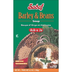 Sadaf Barley & Beans Soup Aash-e Jo 6 oz. ( Pack of 4 ) - Walmart.com