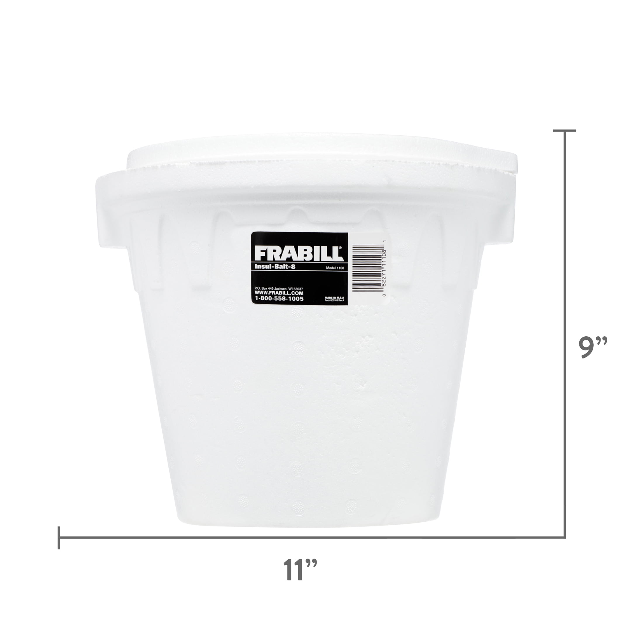 Gallon Bucket Styrofoam Insert