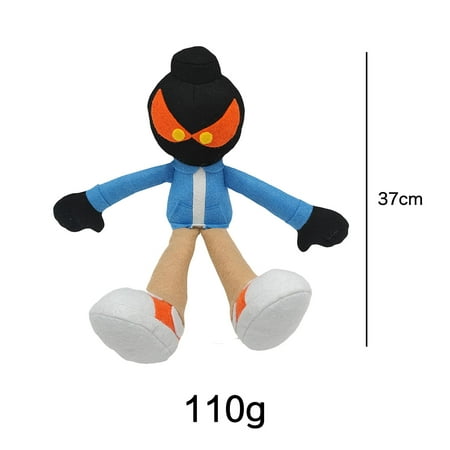 35cm Friday Night Funkin Plush Doll Skid Pump Plush Friday Whitty ...