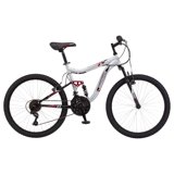 Mongoose Ledge 2.1 Mountain Bike, 24-inch wheels, 21 speeds, boys frame ...