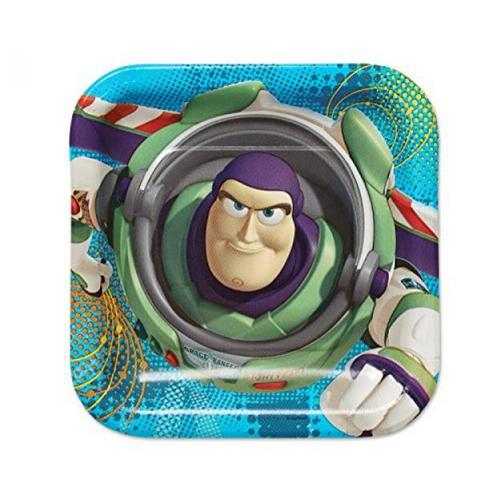 7" Toy Story 3 Square Paper Party Plate, 8ct - Walmart.com - Walmart.com