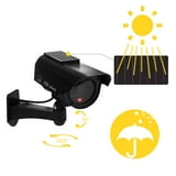 TKOOFN 4 Pack Solar & Battery Operated Surveillance Dummy Cameras with ...