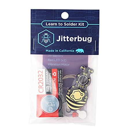 Learn to Solder Kits Jitterbug Soldering Kit | DIY Electronics Projects ...