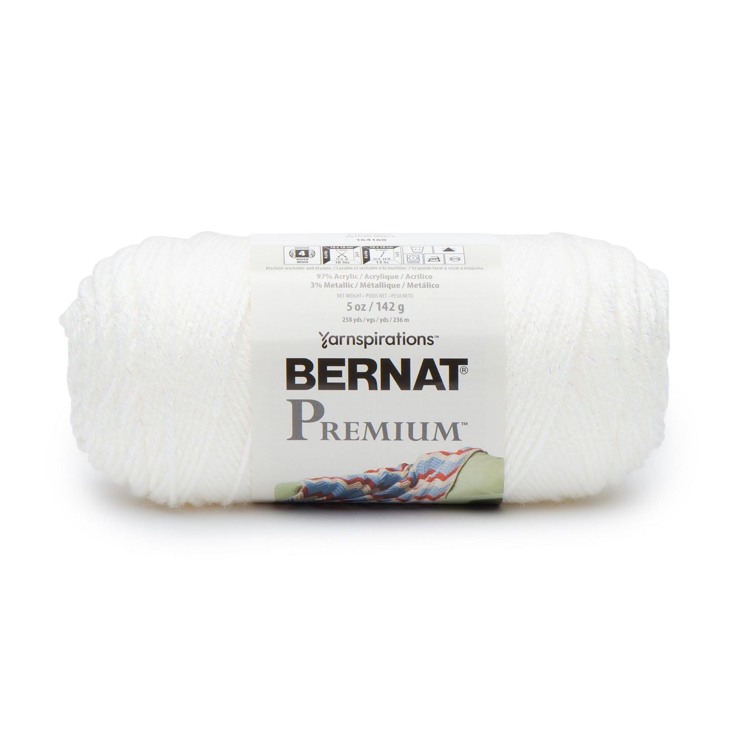 Click here for Bernat Premium Sparkle Yarn  Acrylic #4 Medium  5o... prices