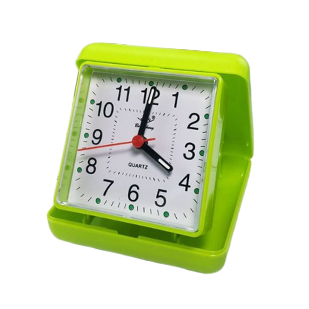 Mini Travel Alarm Clock Battery Operated Simple to Operate, Classic ...