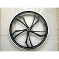 CDH 24" Aluminum Alloy Rear Mag Wheel Rim Only Black/ Bicycle Rim/ Bike ...