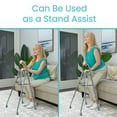 Vive Hemi Walker – One-Handed, Adjustable Lightweight Mobility Aid ...