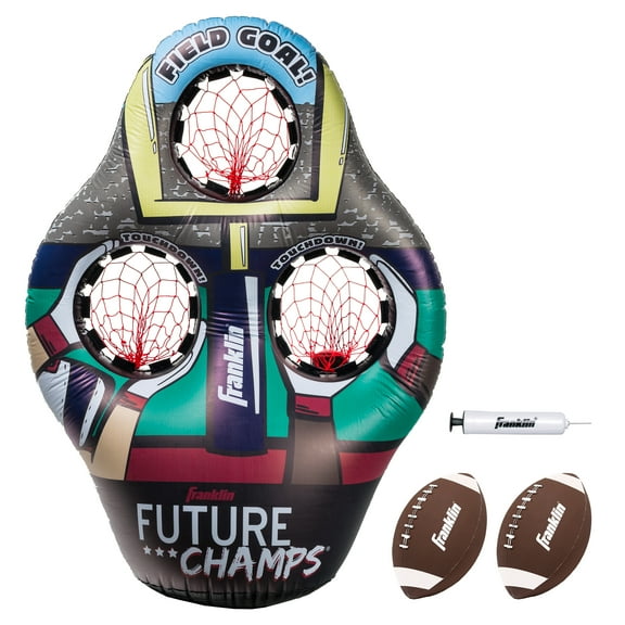Franklin Sports NFL Football Target Toss Game - Football Throwing Game ...