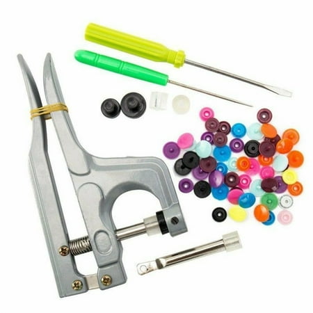 XZNGL Snap Buttons Clamp Lamp 360 Suit Diy Process Kam Button T5 Snap ...