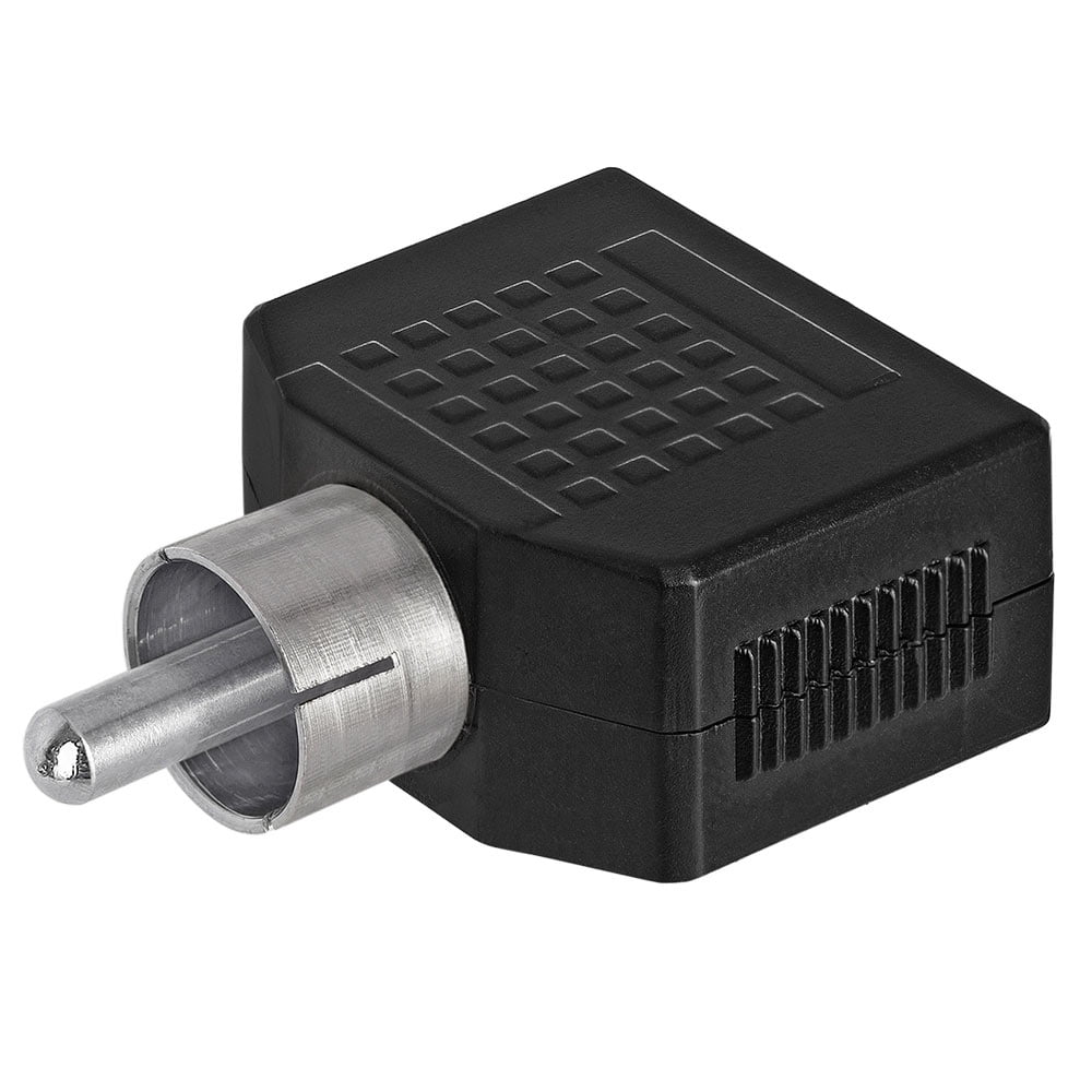 Cmple - RCA Plug to 2x3.5mm Mono Jack Adapter - Walmart.com - Walmart.com