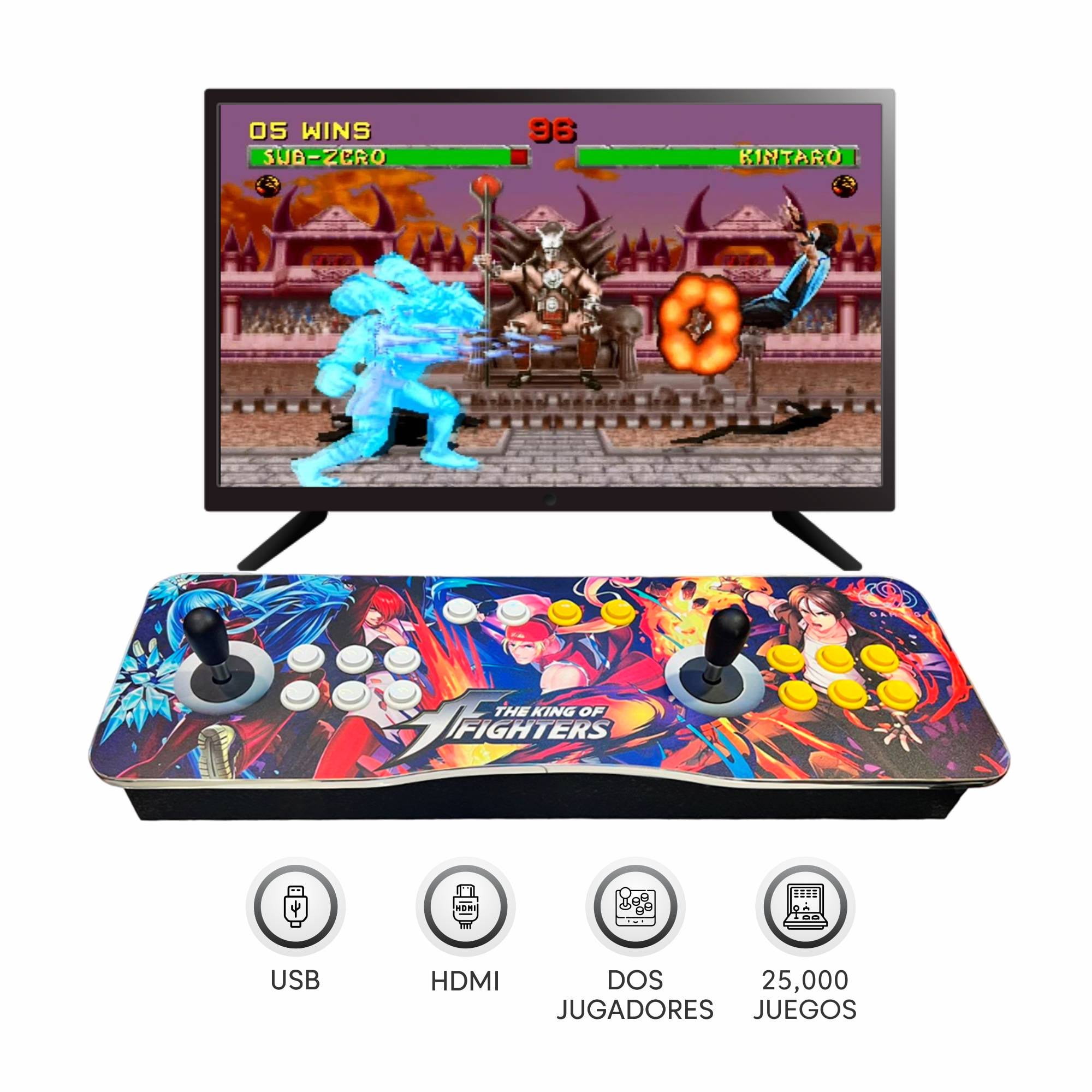 Tablero Arcade - 9 Cloud Store - KOF - +25,000 Juegos sin rellenos!! 9 ...