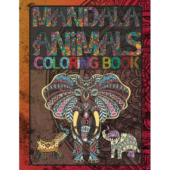 Animal Patterns Coloring Book: for Relaxation, Amazing images of ...