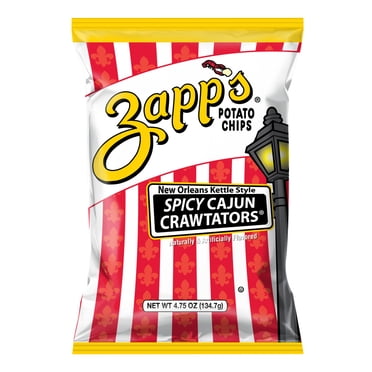 Zapp's Sweet Creole Onion New Orleans Kettle Style Potato Chips, Gluten ...