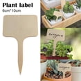 Wooden T-Type Bamboo Plant Labels 30CM Eco-Friendly Wooden Plant Sign ...