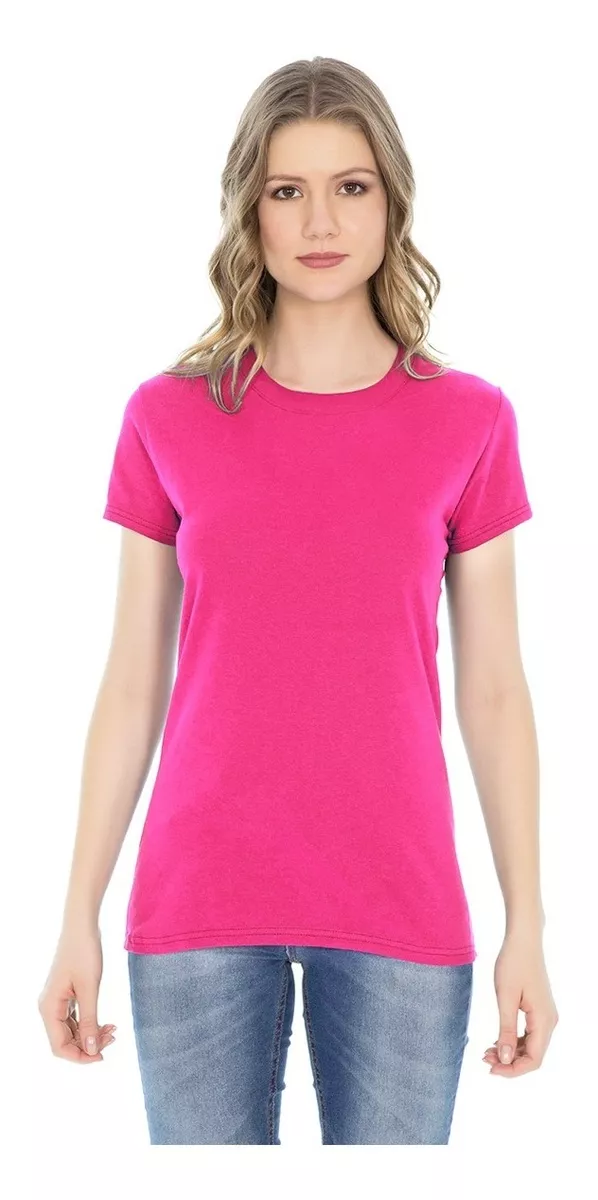 Playera Mujer-dama Manga Corta Optima + 10 Colores | Walmart en línea