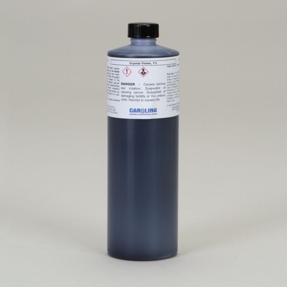 Crystal Violet, 1% Aqueous, Laboratory Grade, 500 Ml - Walmart.com
