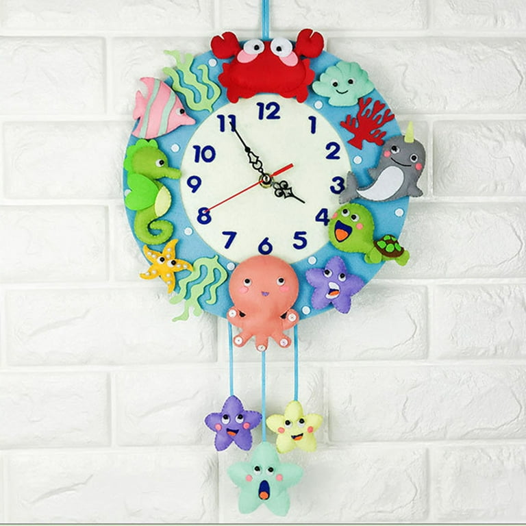 Handmade Wall Clock Art