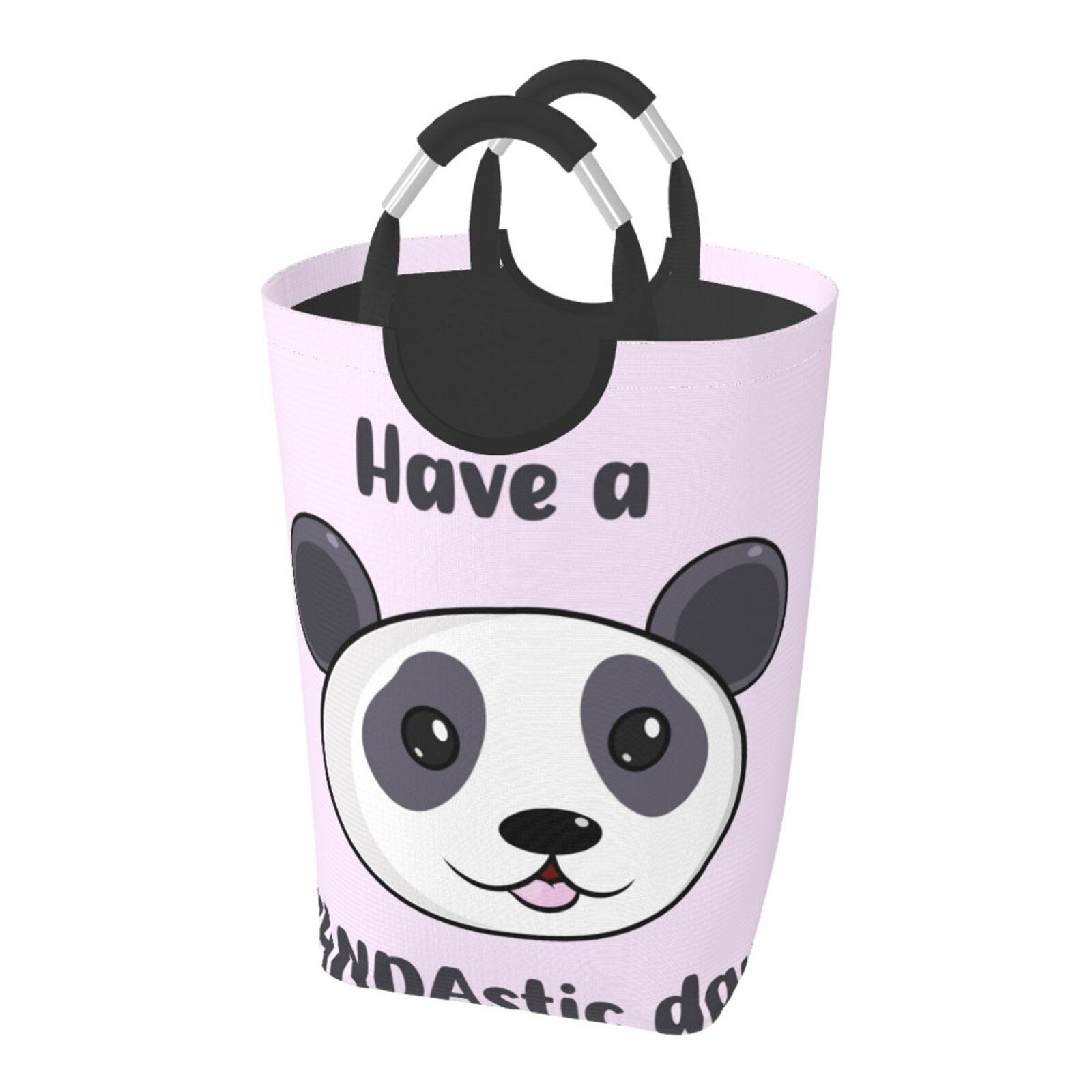 XMXY Panda Have A Pandastic Day Rectangular Laundry Basket Organizer ...