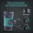 "PortableOut Detachable Handheld Shower Head, 60"" Hose, 6 Modes, High ...