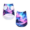 Dog Shirts Puppy Clothes Universe Deep Space Sleeveless Vests Pet T ...