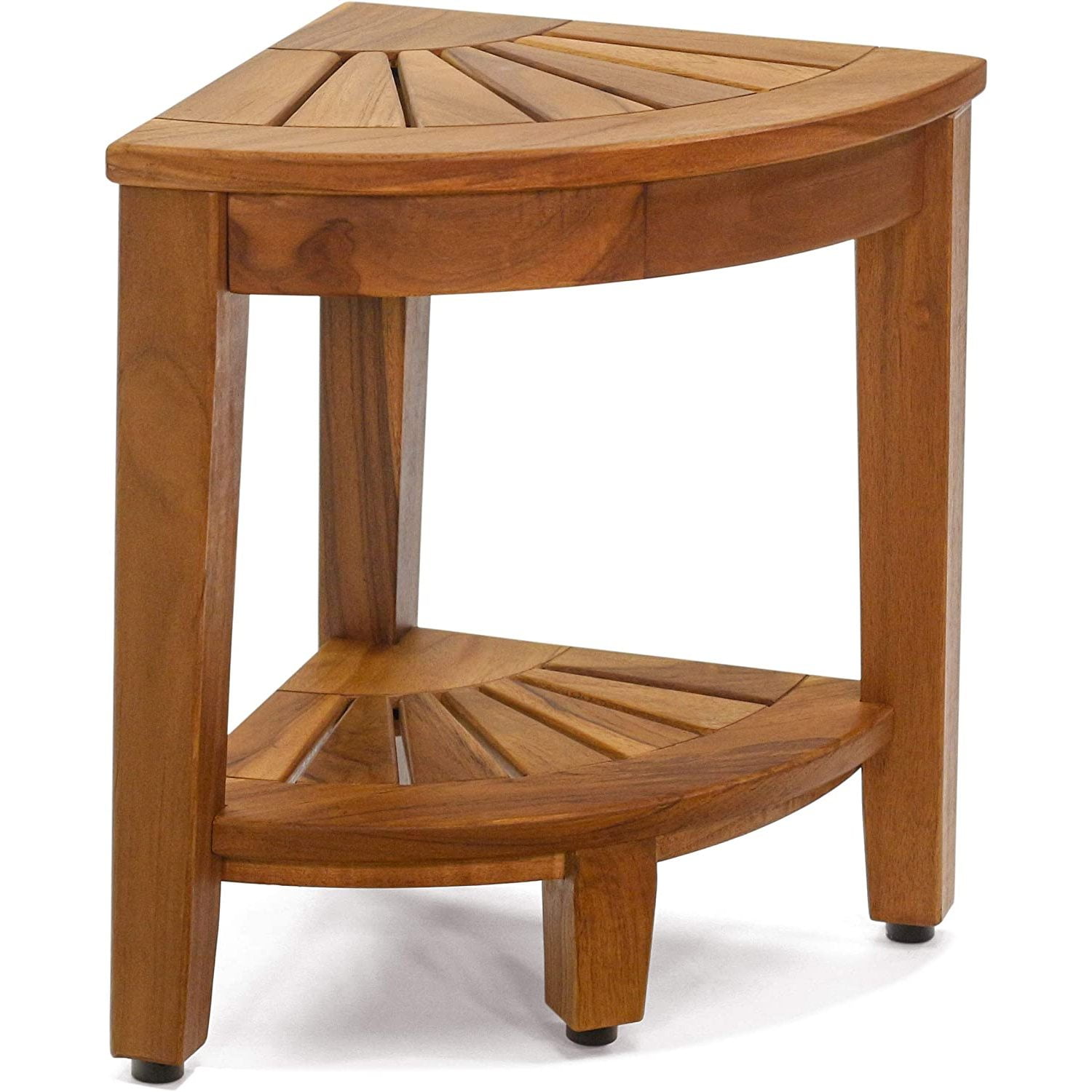 Kai Petite OptiAREA Teak Corner Stool - Walmart.com