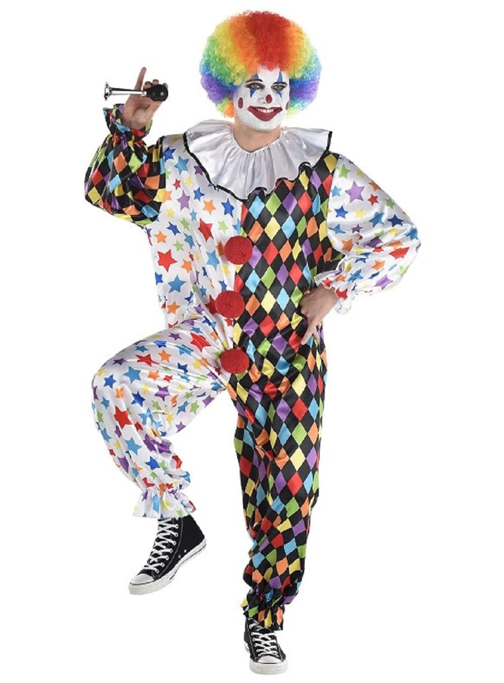 Buy Standard Circus Clown Costume for Adults at Ubuy Botswana