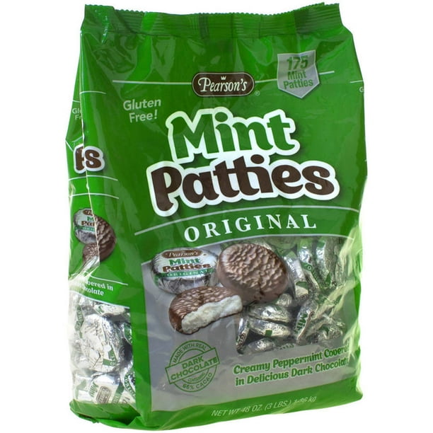 Pearson's Original Mint Patties, 175 count, 3 lbs - Walmart.com