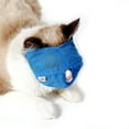 GZYS Cat Anti Bite Muzzle,Breathable Mesh Lovely Cat Anti Bite Muzzle ...