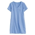 Bobifish Tween Girls Dresses V Neck Short Sleeve Solid Color ...