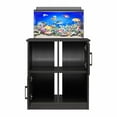 Ollie & Hutch Dory 10/20 Gallon Aquarium or Terrarium Tank Stand, Black ...