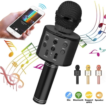The Singing Machine SMM205 Uni-Directional Dynamic Microphone - Walmart.com