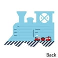 Big Dot of Happiness Railroad Party Crossing - Shaped Fill-in ...