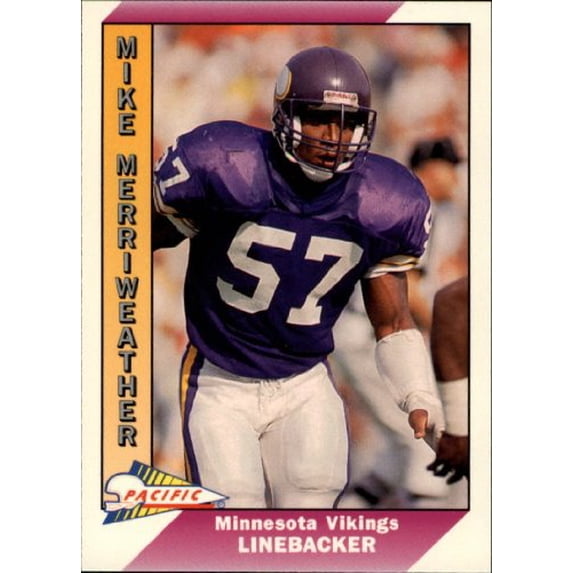 1991 Pacific #294 Mike Merriweather NFL Football Trading Card - Walmart.com